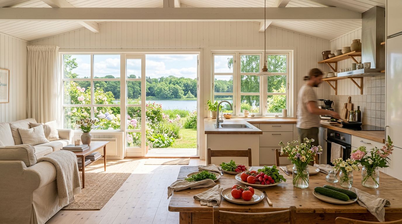 Sommerhus i Slagelse til flere nætter med eget køkken
