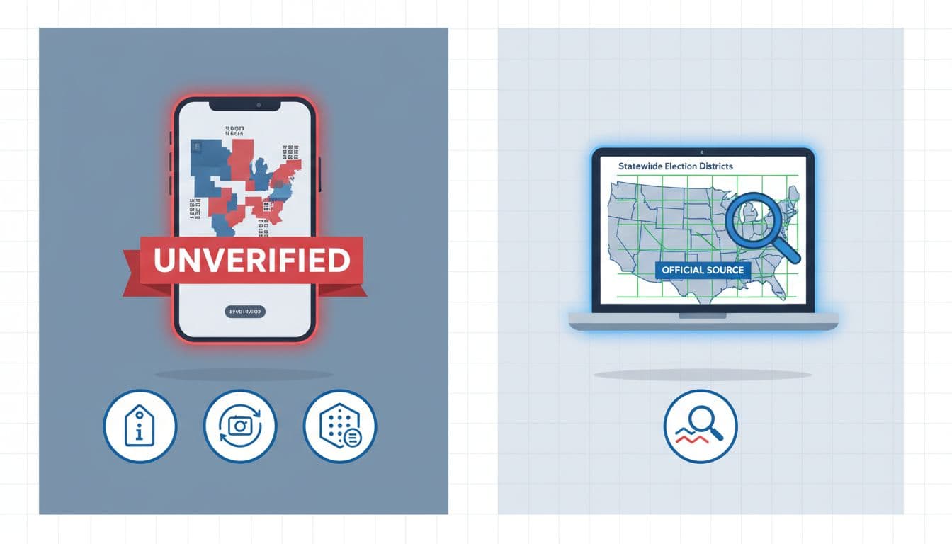 How To Verify Viral Election Maps And Spot Altered District Lines – The ...