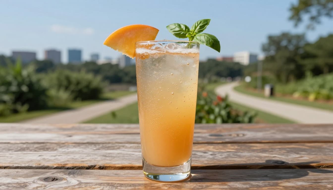 Atlanta Mocktail Recipes: Peach BeltLine Fizz (2026)