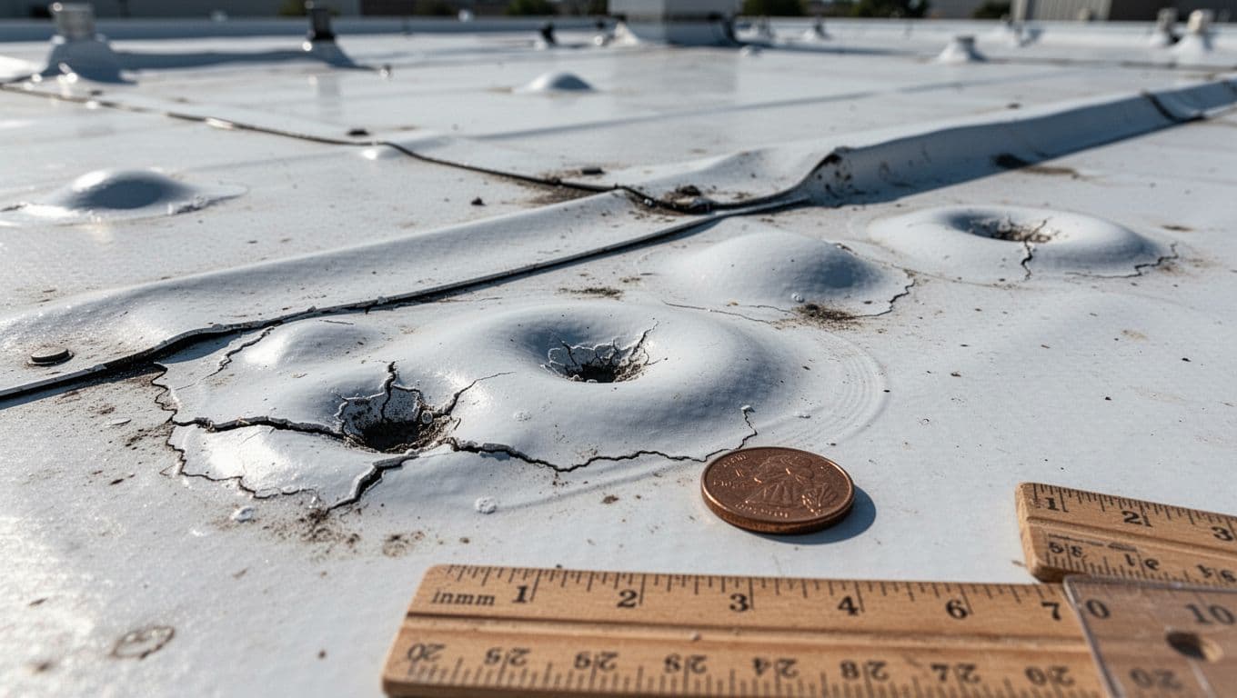 Hail Damage Vs Roof Blistering: Spot The Signs (2026)